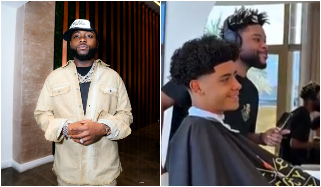 Video of Cristiano Ronaldo’s Son Vibing to Davido’s “With You” While ...