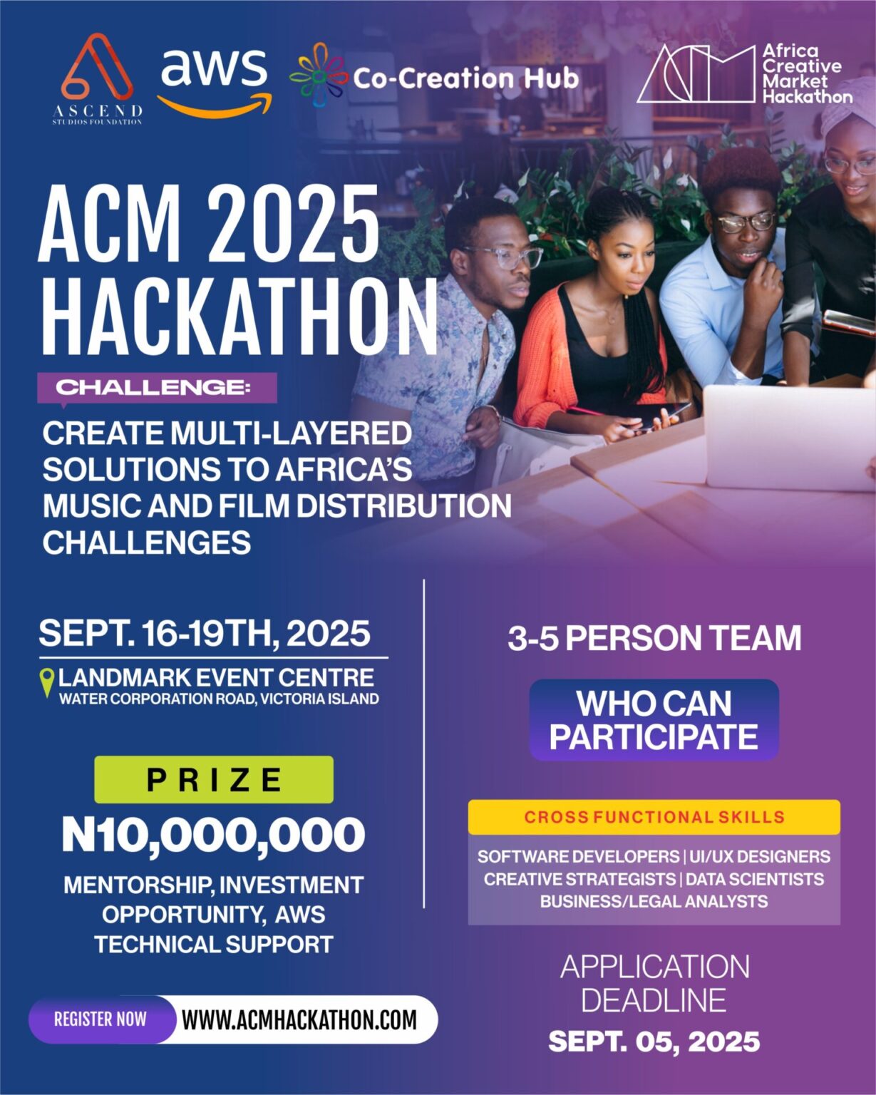 Applications Now Open for Africa Creative Market Hackathon 2025 – ₦10 Million Grand Prize ...